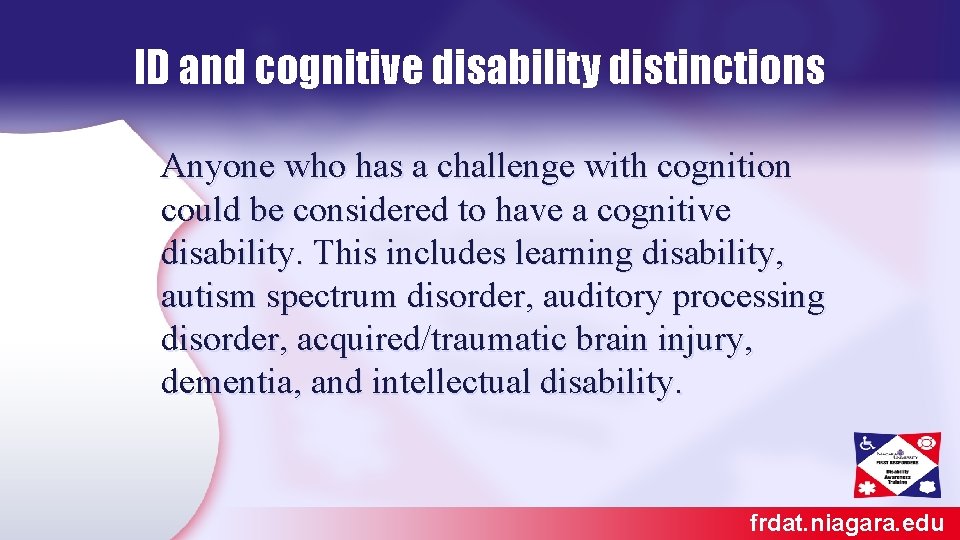 Developmental Disabilities Content produced in collaboration with Opportunities