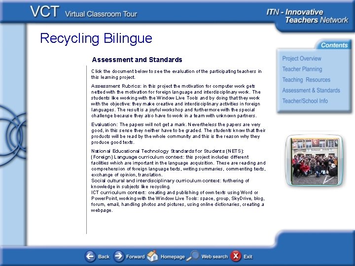 Recycling Bilingue This is a bilingual project between
