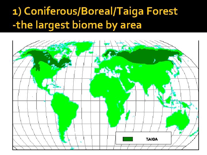 Biomes Many different systems of classification we will