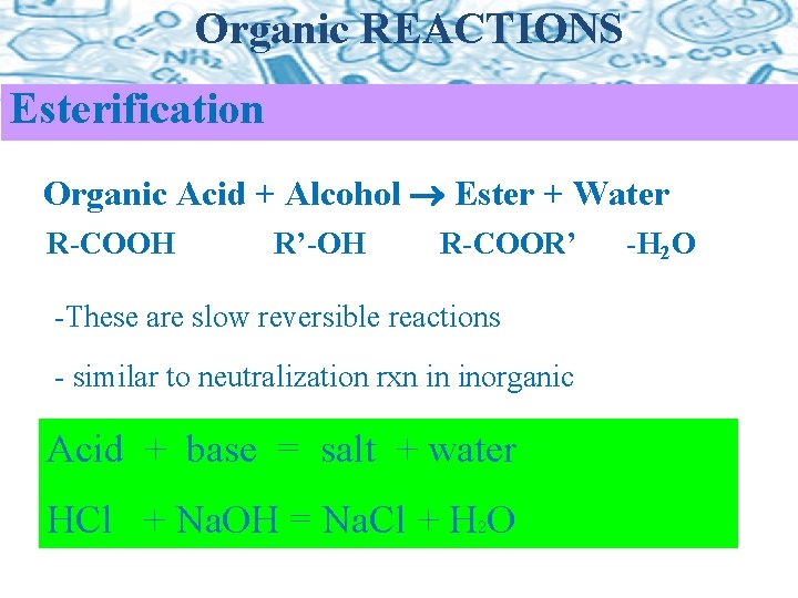 The BIG FAMILY of ORGANIC COMPOUNDS CARBON Forms