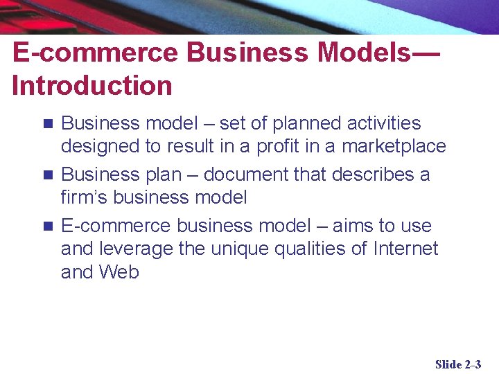 Ecommerce Business Models and Concepts Slide 2 1