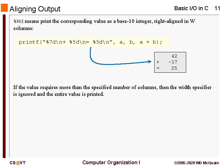 Streams Basic IO in C 1 C models