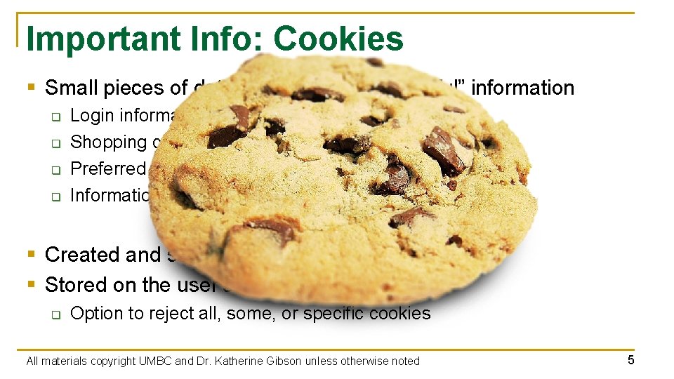 CMSC 426 Principles of Computer Security Web Hacking