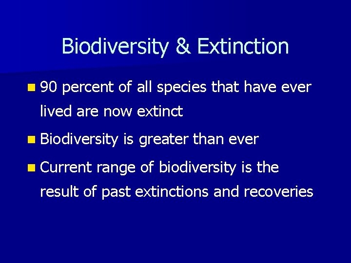 Biodiversity in Perspective Chapter 27 Easter Island n