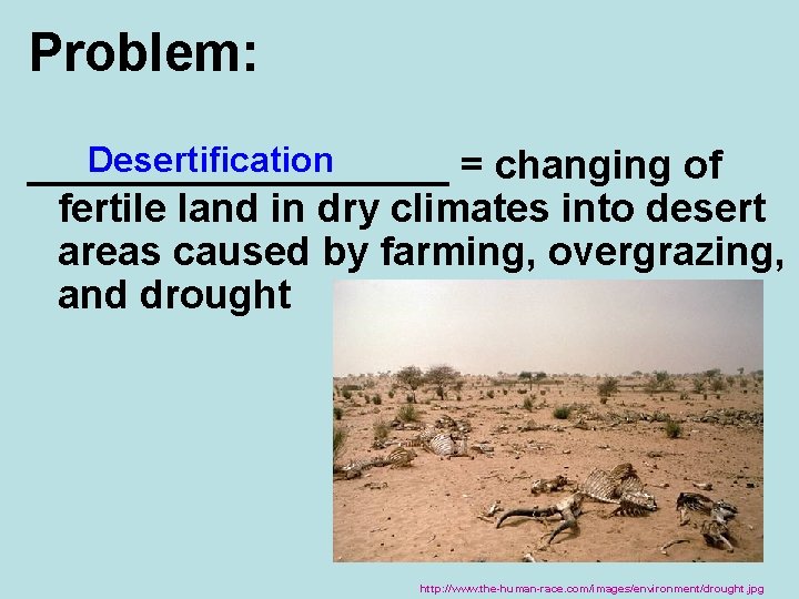 HUMAN IMPACT on the BIOSPHERE A Changing Landscape