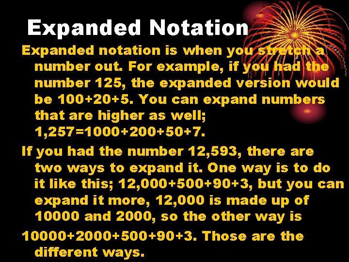 Expanded notation trading and place value By Elena