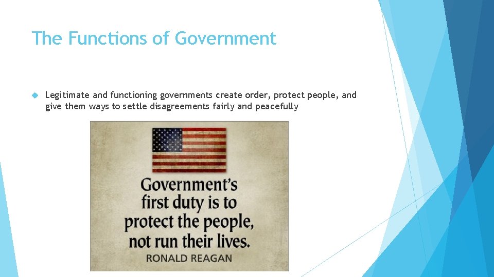 Warm up Political Spectrum A B C D