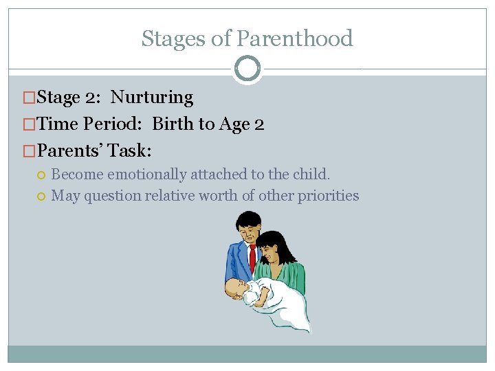 2 1 Parenting and Families RESPONSIBILITIES OF PARENTING