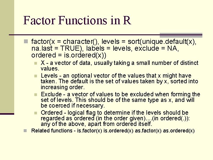 Chapter 4 Analysis of Variance Table 4 1