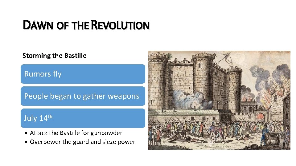 p 217 221 THE FRENCH REVOLUTION BEGINS OBJECTIVES