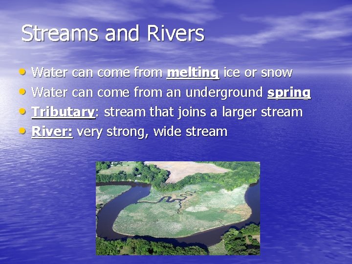 Freshwater Biome Moving Water Ecosystem Deeper Water Ecosystem