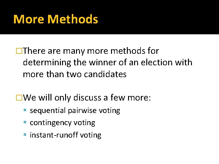 Math for Liberal Studies Section 2 5 Miscellaneous