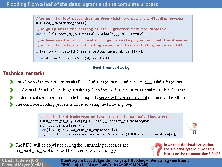 Dendrogrambased Algorithm Weighted Graphs Flooding Algorithm 2945