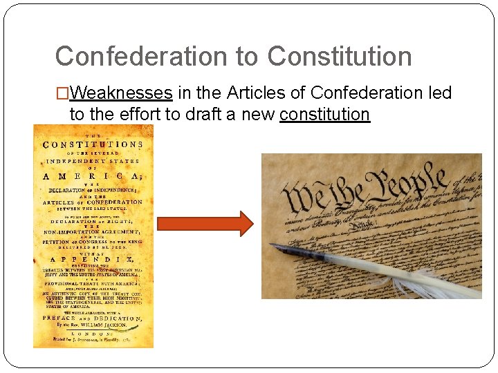 SOL 7 a 7 b Articles of Confederation