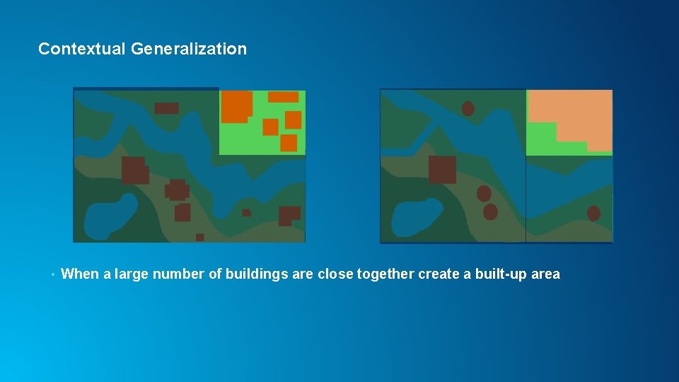 Esri Production Mapping Automating Map Generalization Workflows Amber 
