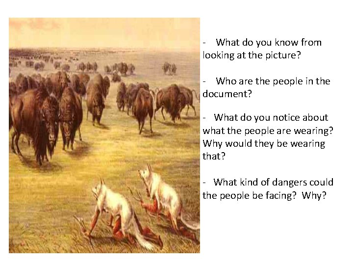 The Buffalo Hunt By Chad Folsom Essential Vocabulary