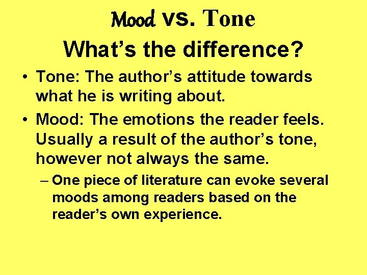 Literary Devices Fun to be had by all