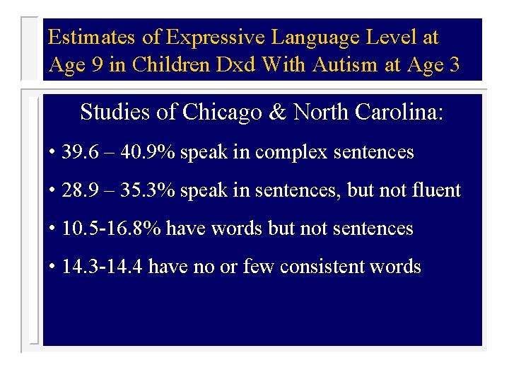 Understanding How the Mind Brain Think in Autism
