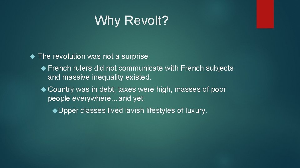 The French Revolution INTRODUCTION Introduction While the British