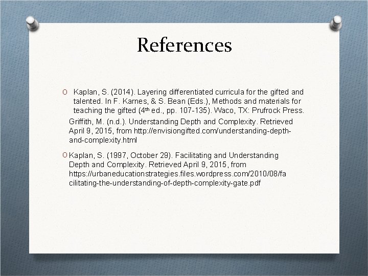 Kaplans Depth and Complexity Icons By Kaprina Goodwin