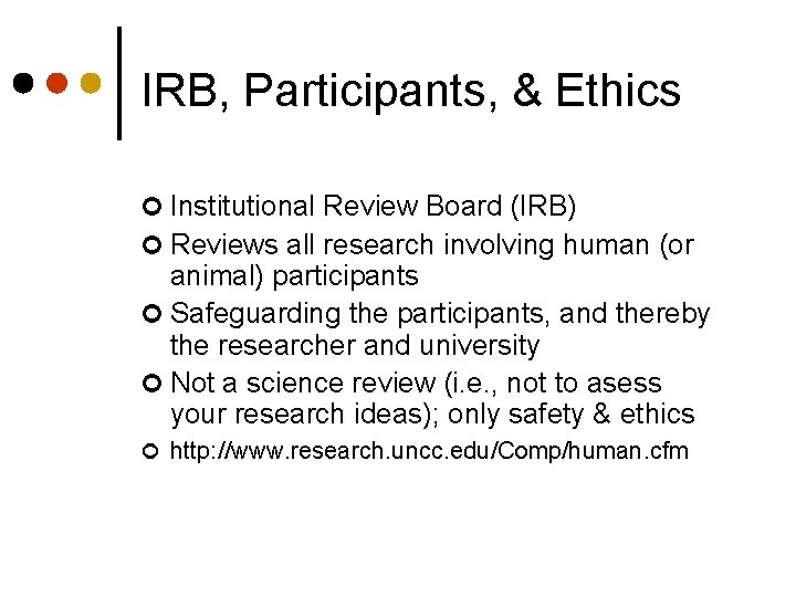 Working with People Project Overview Doing right by