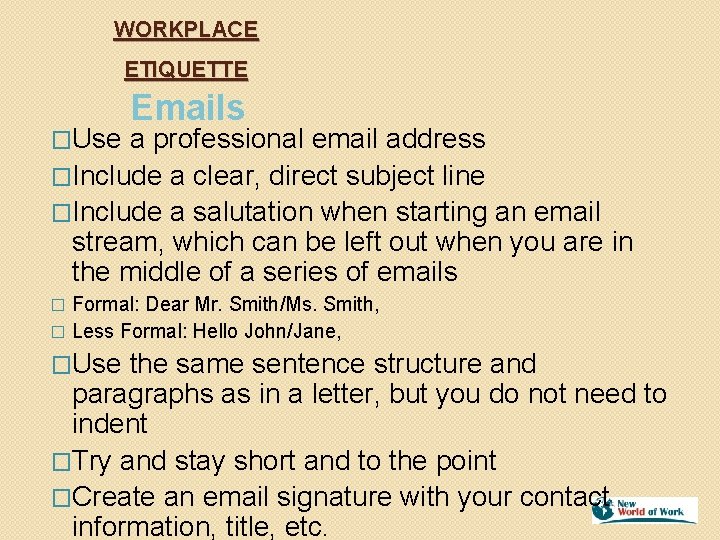 21 st Century Employability Skills Communication Lesson 1