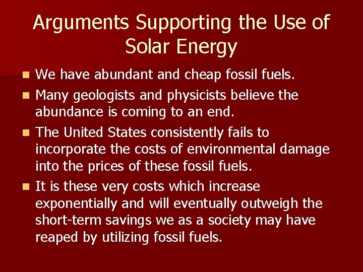 Solar Energy Is It Viable In Florida Presented