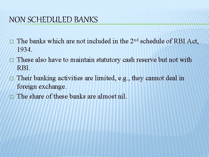Types Of Bank Banks Commercial Banks Scheduled Banks