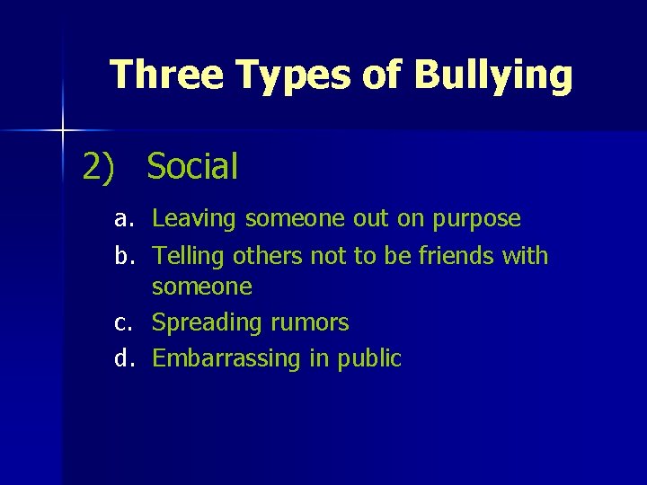 What is Bullying What Does Bullying Look Like