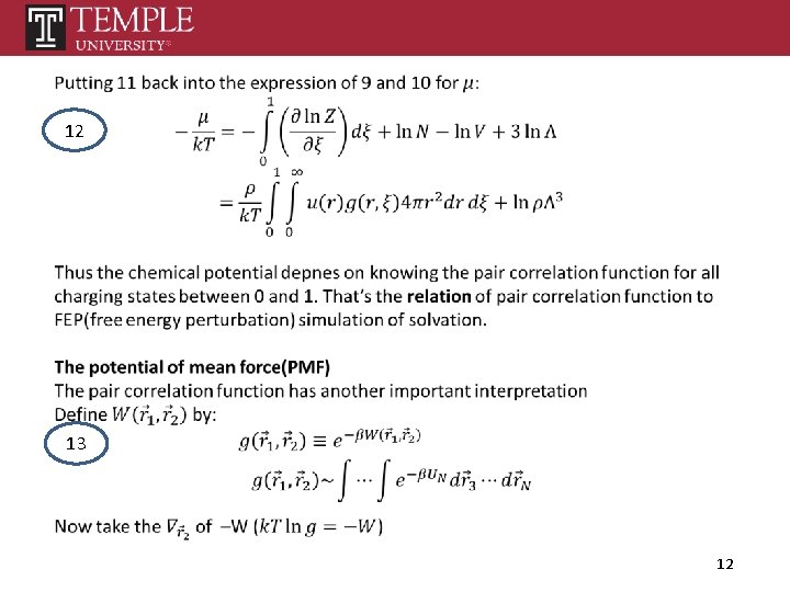 Statistical Thermodynamics Lecture 7 Distribution functions in classical
