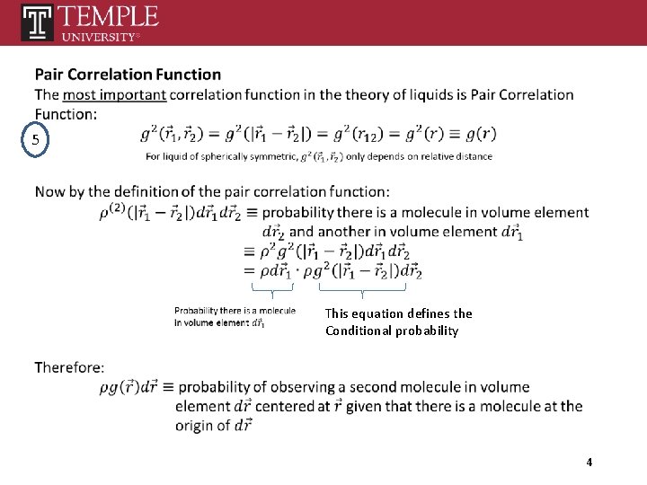 Statistical Thermodynamics Lecture 7 Distribution functions in classical