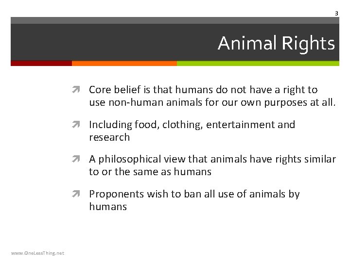 Animal Rights vs Animal Welfare Basic Animal Industry