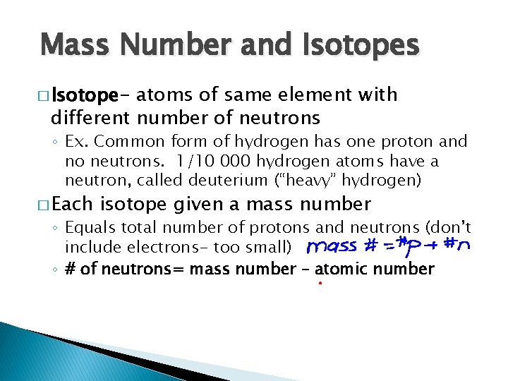 The Periodic Table and Atomic Structure Section 2