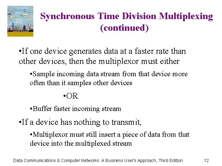 Data Communications and Computer Networks A Business Users