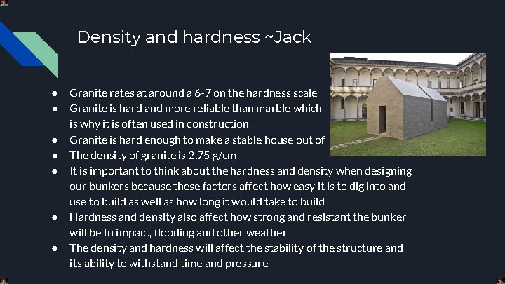 Granite By Jeremy Jack and Sebastian General information