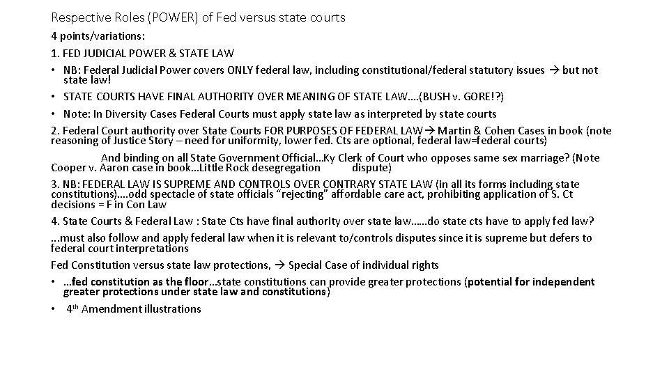 Big Theme of Constitutional Law I Powers Limits