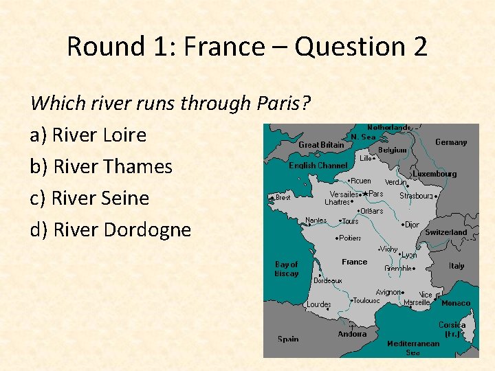 Big Fat French Quiz of the Year How