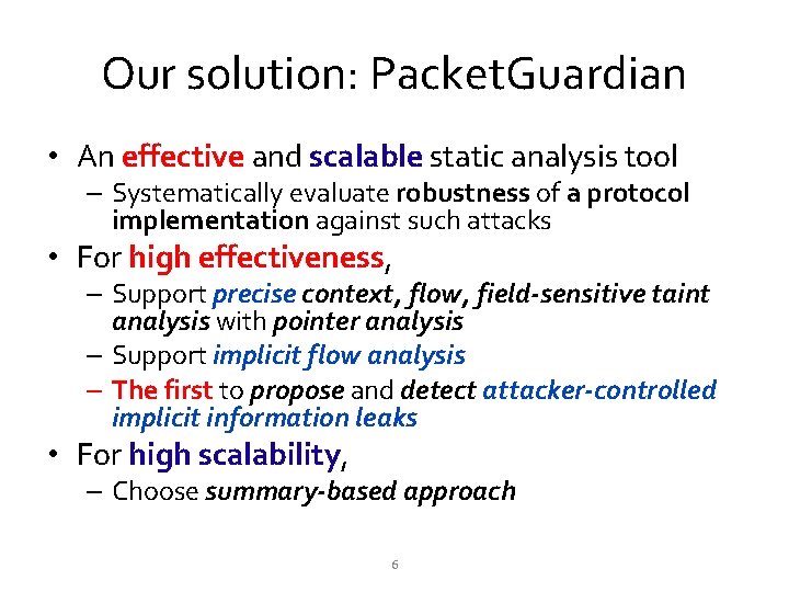 Static Detection of Packet Injection Vulnerabilities A Case