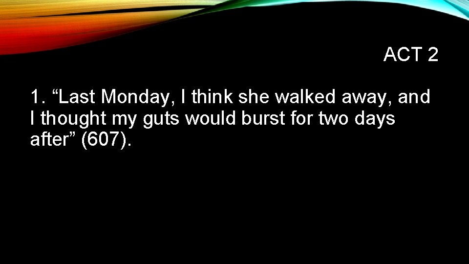 LOGICAL FALLACIES The Crucible Act 1 2 ACT