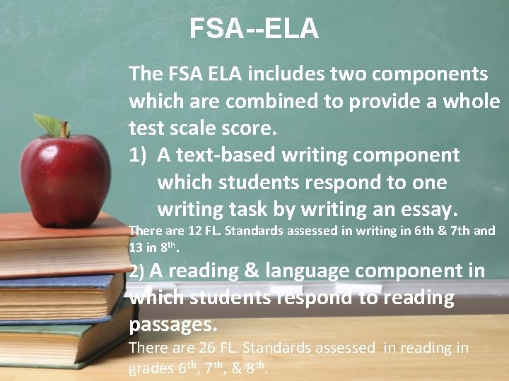Florida Standards Assessment Grades 6 8 Beachside Montessori