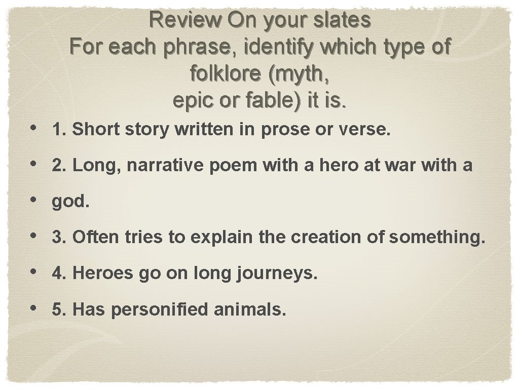 Myths Fables Legends Folk Tales and Fairy Tales