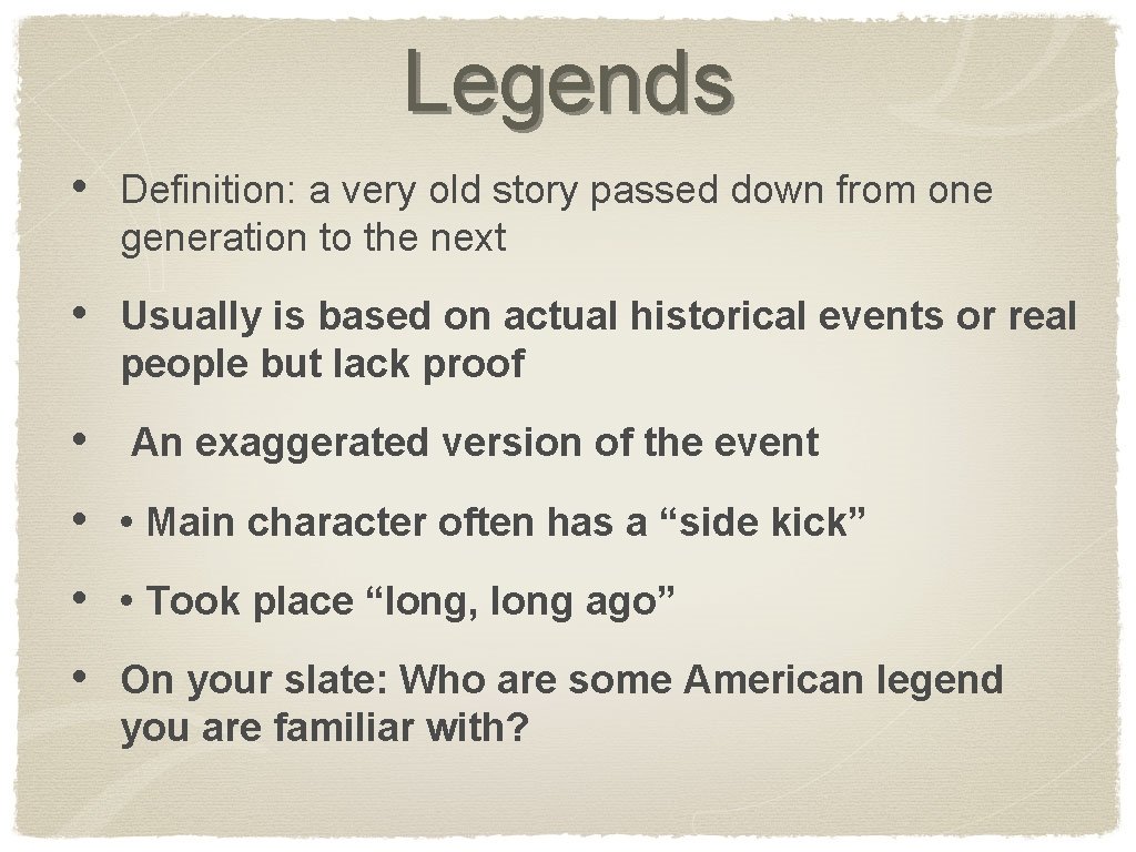 Myths Fables Legends Folk Tales and Fairy Tales