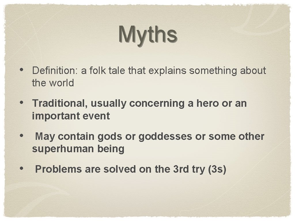 Myths Fables Legends Folk Tales and Fairy Tales