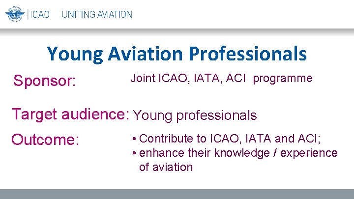 Outreach and Capacity Building Overview of HR Programmes