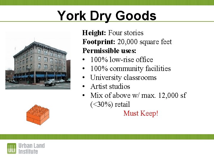 Urban Plan LEGO Building Shapes Existing Buildings York
