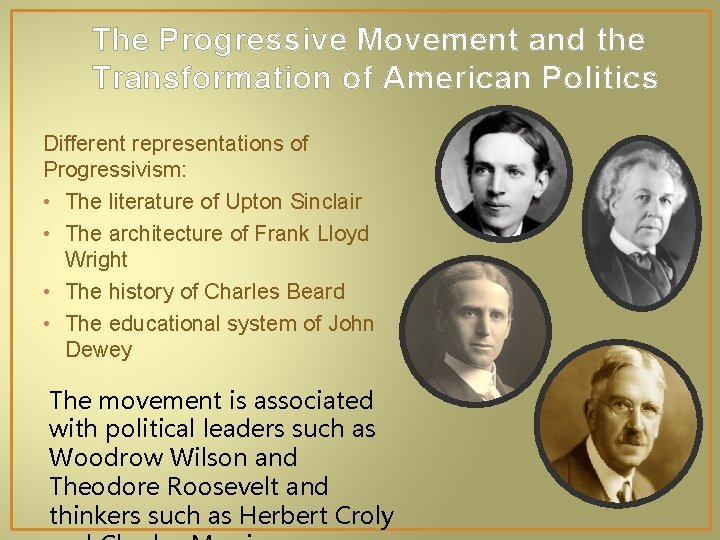 Contradictions of Progressivism By Jocelyn Malaquias and Erick