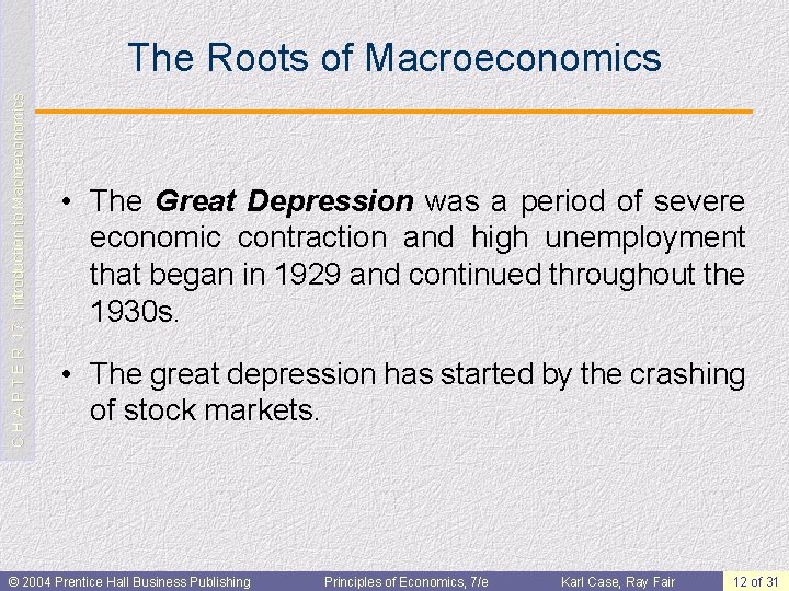 CHAPTER 5 Introduction to Macroeconomics Prepared by Fernando
