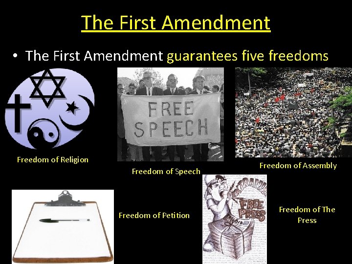 The Bill of Rights 8 16 d Explain