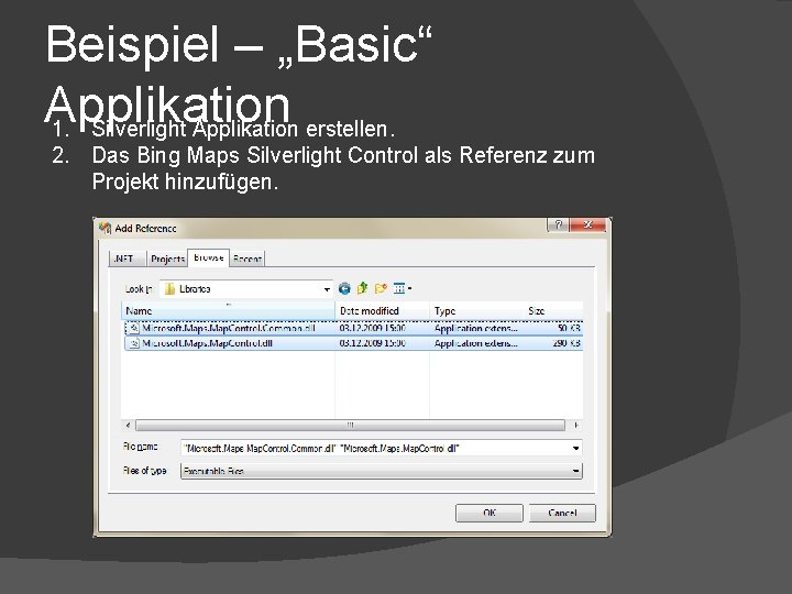 BING MAPS IN SILVERLIGHT VERWENDEN Marian Grzesik Software